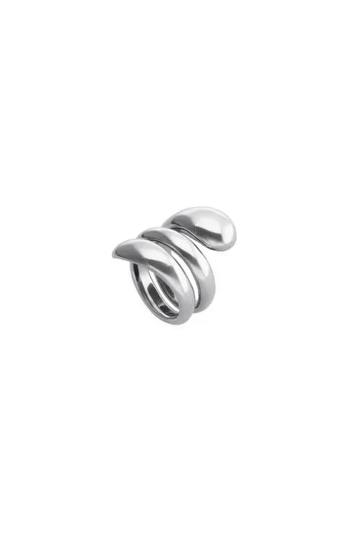 UNODE50 Triple Spiral Statement Ring