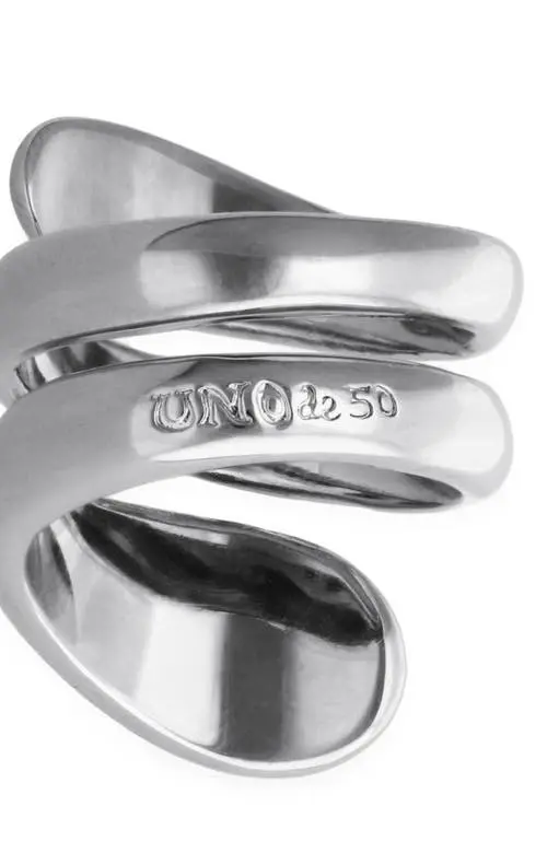 UNODE50 Triple Spiral Statement Ring