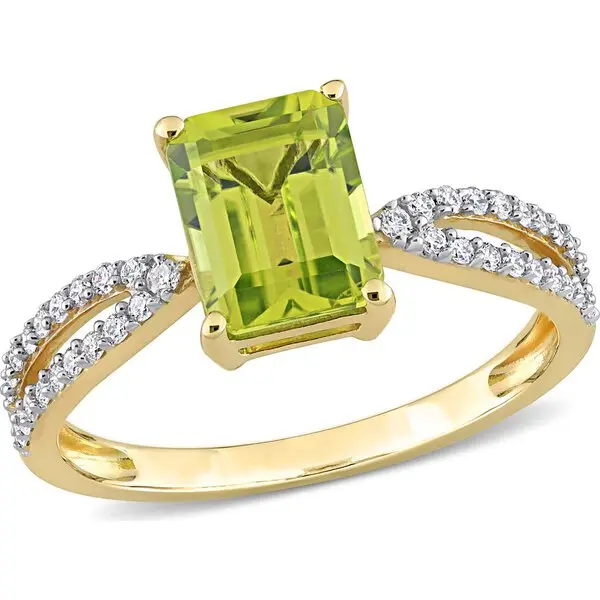 JULIANNA B. 14k Yellow Gold And Diamond Ring
