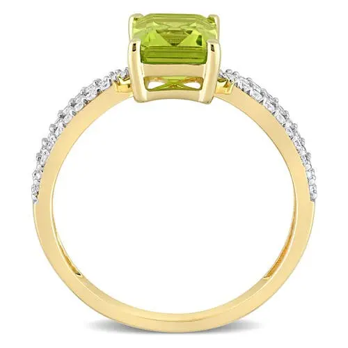 JULIANNA B. 14k Yellow Gold And Diamond Ring