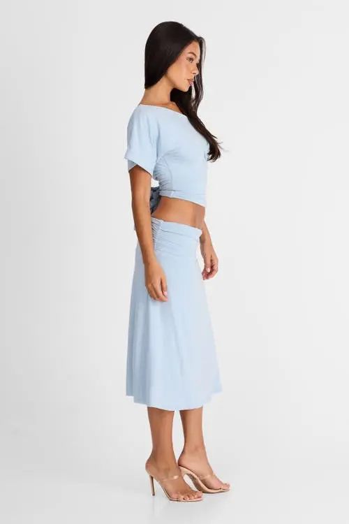 SASHA THERESE Lorelei Midi Skirt