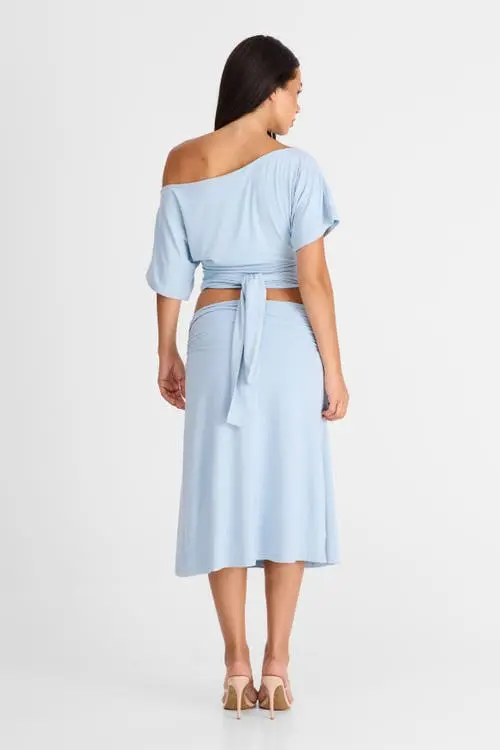 SASHA THERESE Lorelei Midi Skirt