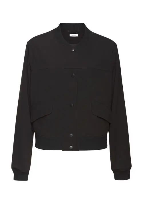 LASCANA Snap Front Bomber Jacket
