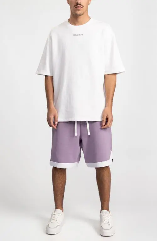 MANIA Social Media Oversize Graphic T-shirt
