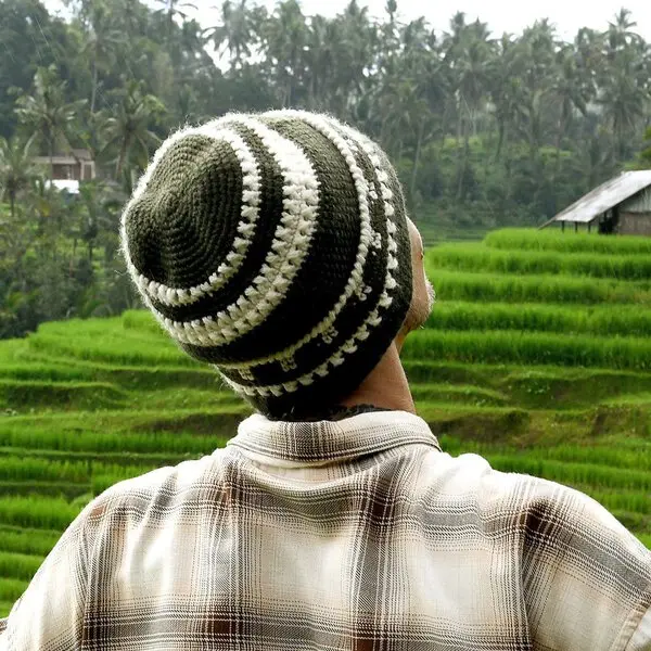NIRVANNA DESIGNS Discover Hat - Olive-white