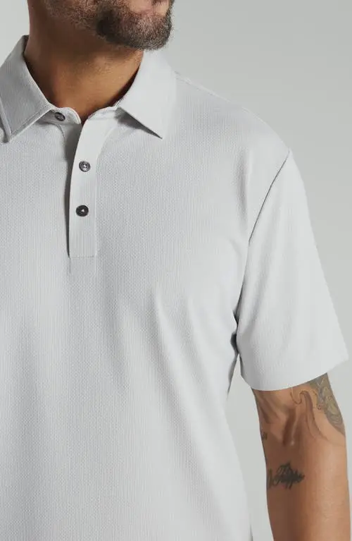 7 Diamonds Reeve Performance Polo - Fog