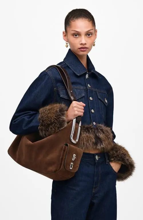 Marc Jacobs Large Scene Shoulder Bag - Dark Brown