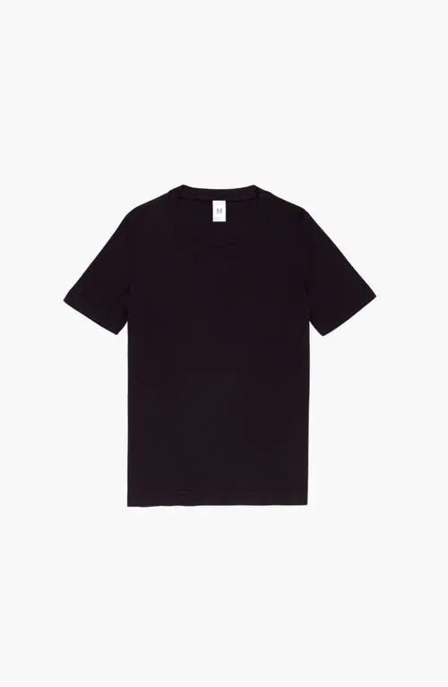 EVERYBODY.WORLD Rib Short Sleeve - Mulberry