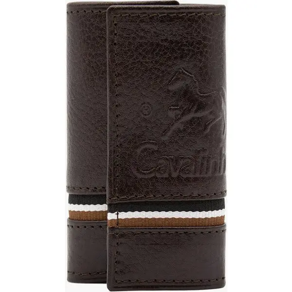 CAVALINHO The Sailor Trifold Leather Key Holder Wallet 535 - Brown