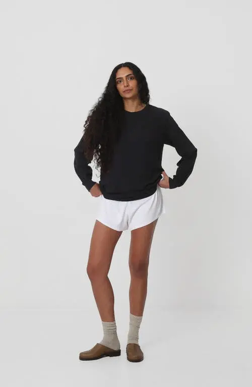 EVERYBODY.WORLD Long Sleeve Trash Tee - Black