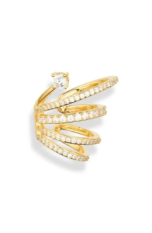 MELANIA CLARA Cubic Zirconia Ear Cuff