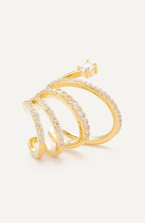 MELANIA CLARA Cubic Zirconia Ear Cuff
