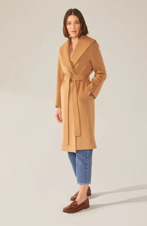 ITALIC Brigitte Cashmere Wool Robe