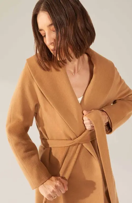 ITALIC Brigitte Cashmere Wool Robe