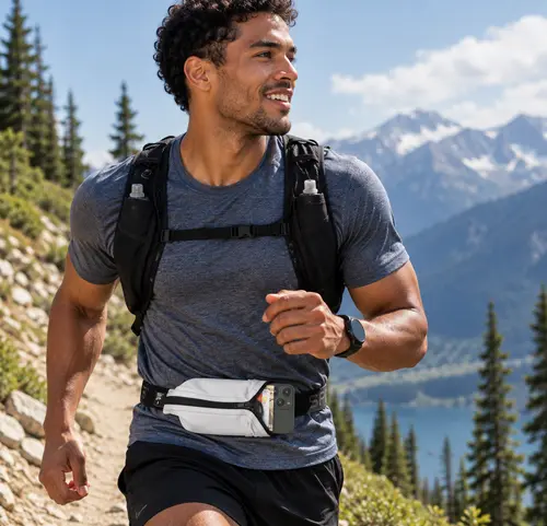 SPIBELT Original Running Belt - Cloudy Grey