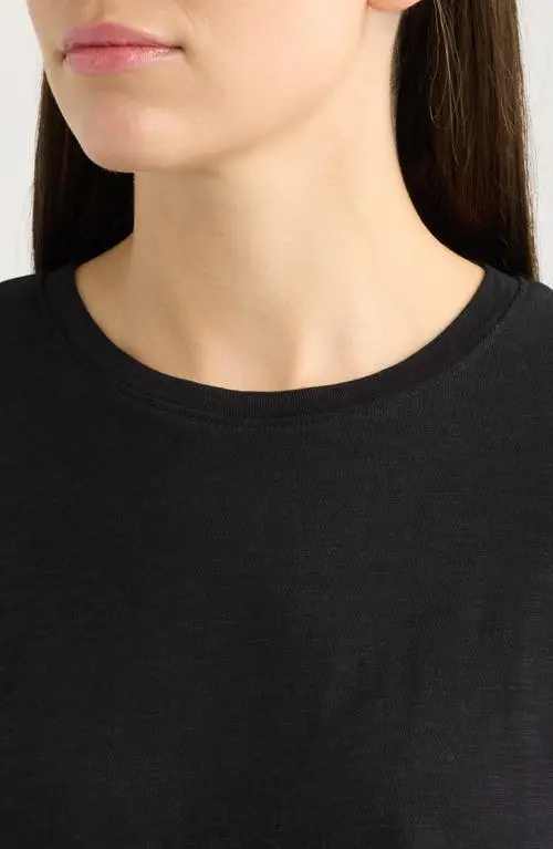 Bella Dahl Relaxed Crewneck T-shirt - Black