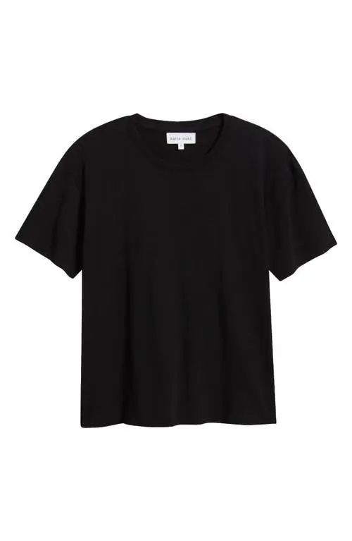 Bella Dahl Relaxed Crewneck T-shirt - Black