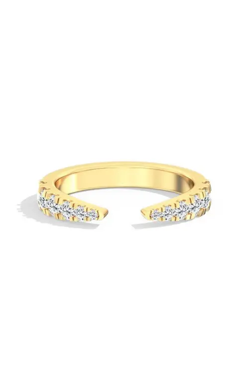 EVERLEE 14k Diamond Band - Yellow Gold