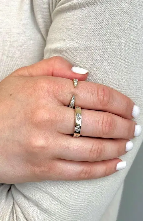 EVERLEE 14k Diamond Band