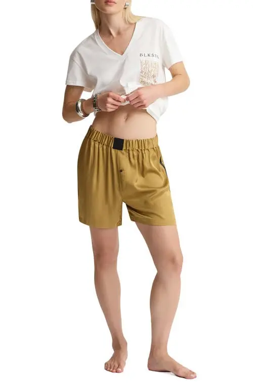 BLKSWN Feathers Short Pajamas Set