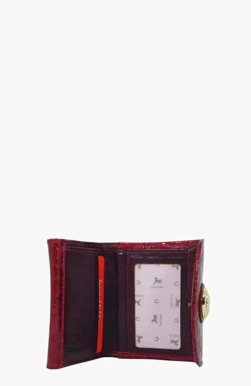 CAVALINHO Gallop Patent Leather Wallet 574