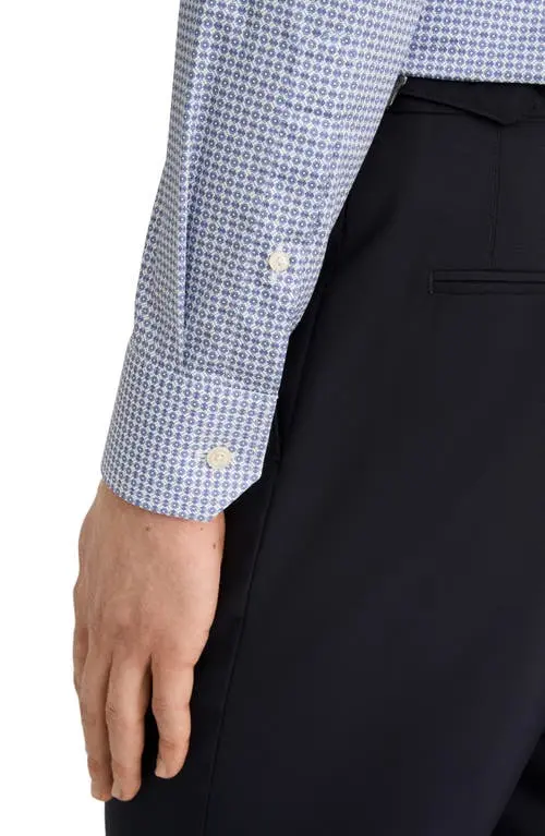 Eton Contemporary Fit Micro Print Shirt