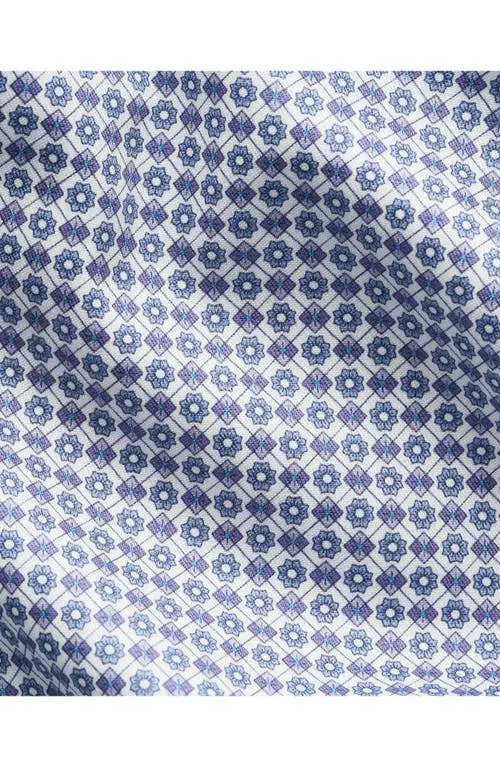 Eton Contemporary Fit Micro Print Shirt