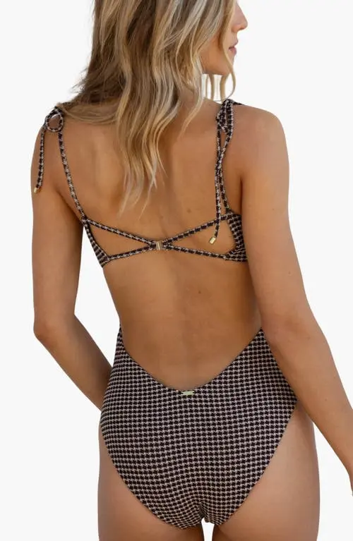 AQUARI Summer One Piece - Mustang