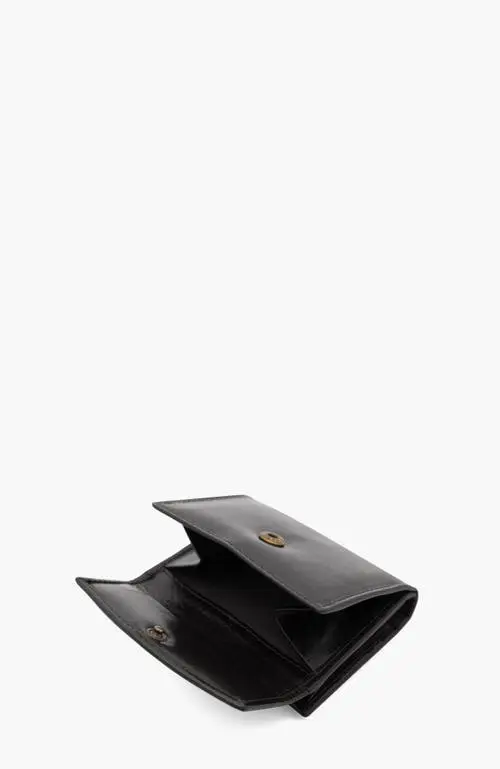 CAVALINHO Gentleman Mini Trifold Leather Wallet 530 - Black