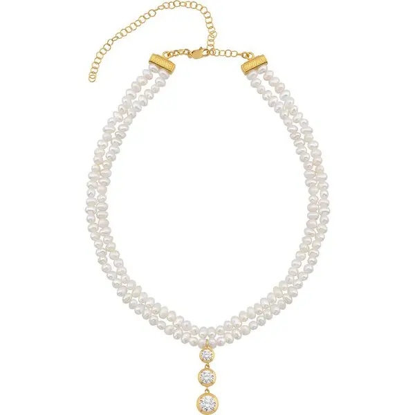 PERACAS Bella Statement Pearl Necklace