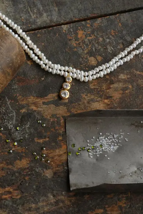 PERACAS Bella Statement Pearl Necklace