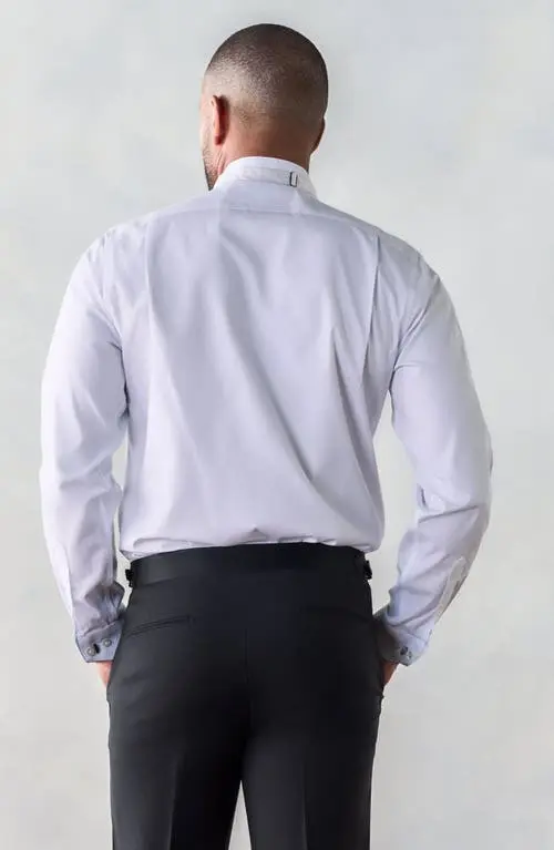 THE BLACK TUX Classic Wing Tip Tuxedo Shirt
