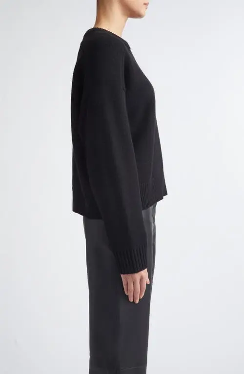 Loulou De Saison Breha Cashmere Sweater - Black