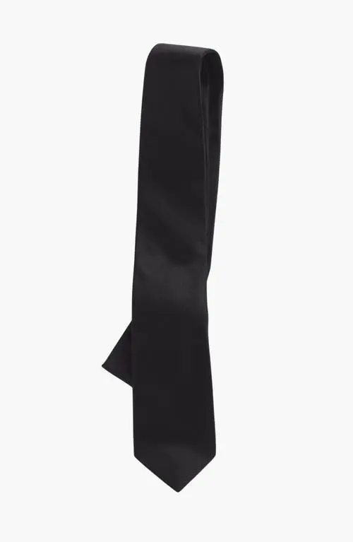 THE BLACK TUX Silk Necktie