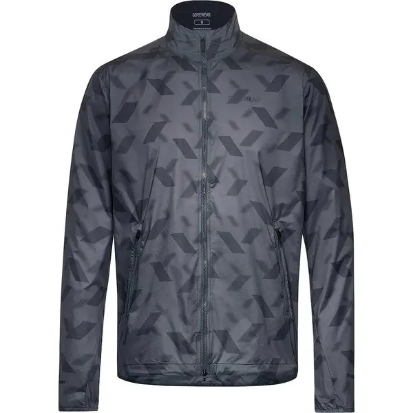 GOREWEAR Concurve 3d Graphic Windbreaker Jacket - Lab Graphite