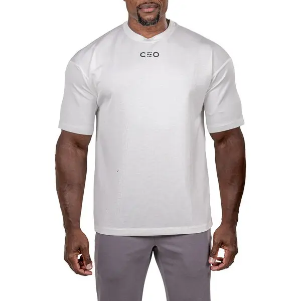 MACEOO Marthyr Logo Graphic T-shirt - White