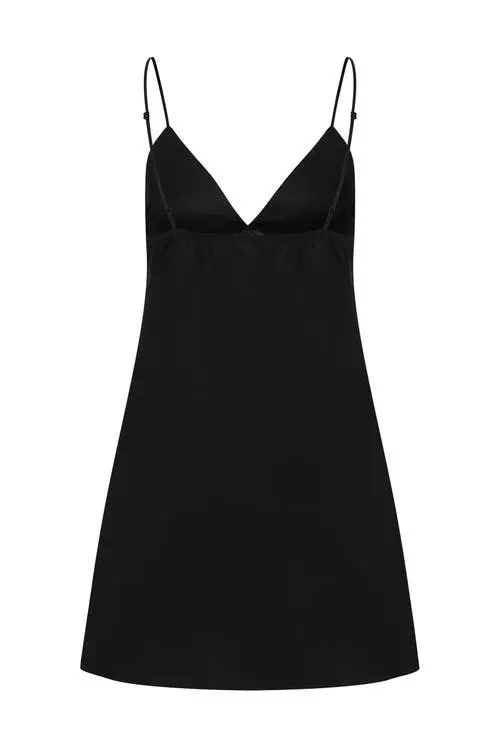HOUSE OF SILK Noir Muse Dress