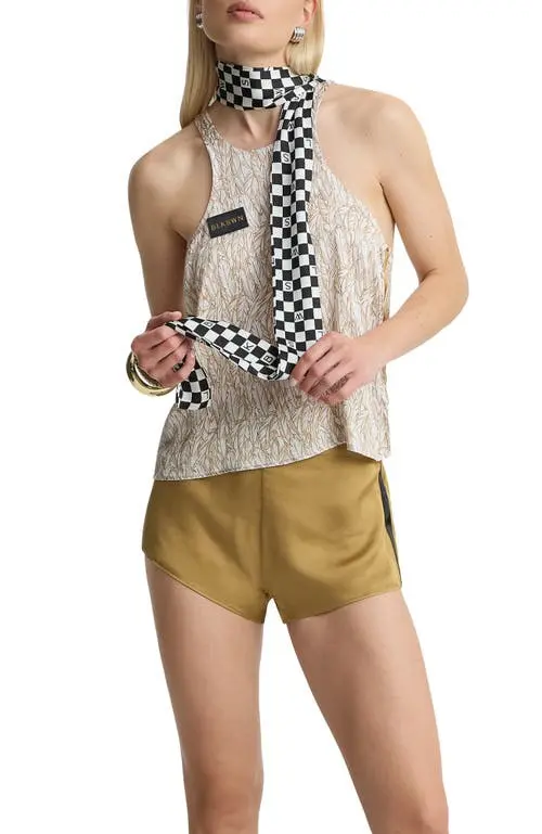 BLKSWN Feathers Short Pajamas Set
