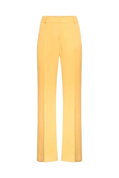 MAISON COMMON Travel Save Boot Cut Trousers - Yellow