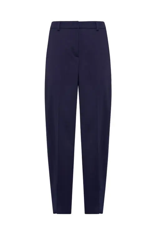 MAISON COMMON Cotton Wool Barrel Pants