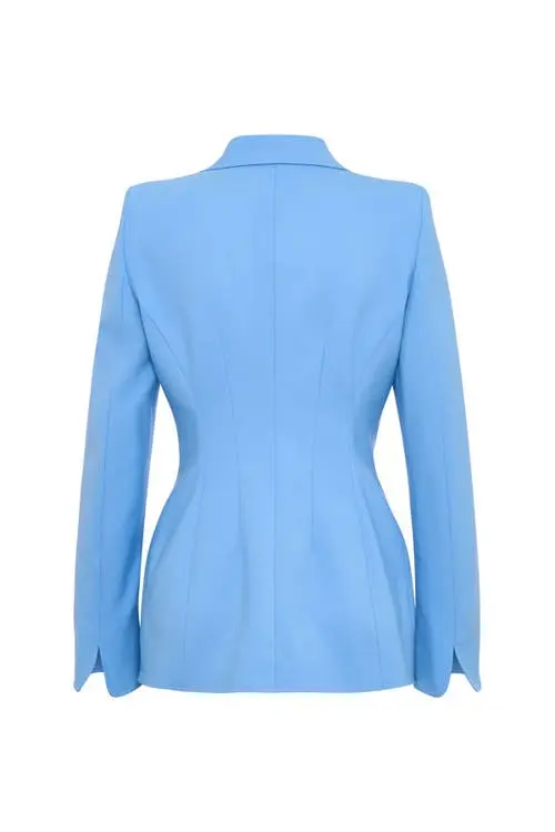 MAISON COMMON Cool Wool Double Breasted Blazer