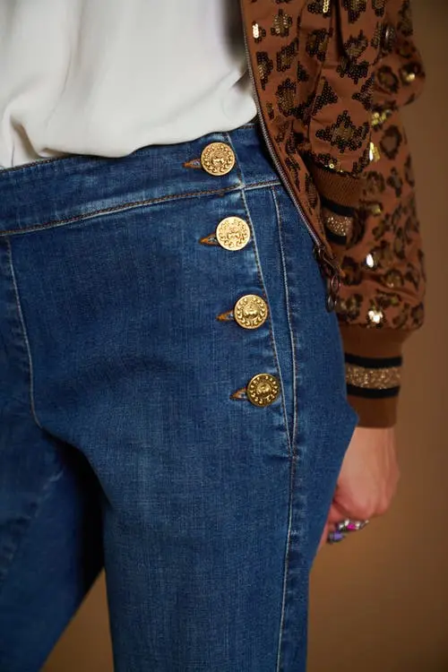 MAISON COMMON Sailor Bootcut Jeans