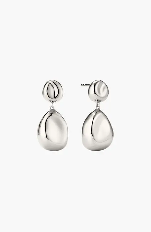 Mejuri Dôme Pebble Earrings - Sterling Silver