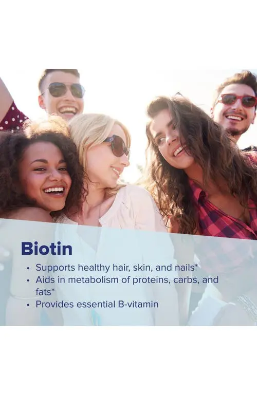 SUPERIOR SOURCE Biotin Sublingual Dissolving Tablets 5mg Hair And Nails Supplement