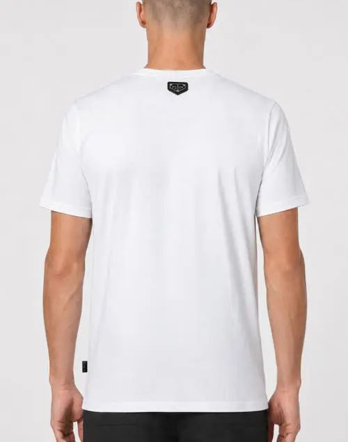 Philipp Plein T-shirt Round Neck Ss - White