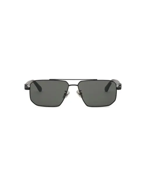 Philipp Plein Aviator Sunglasses - Black/black
