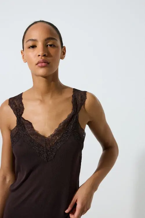 H&M Lace-trimmed Pajamas