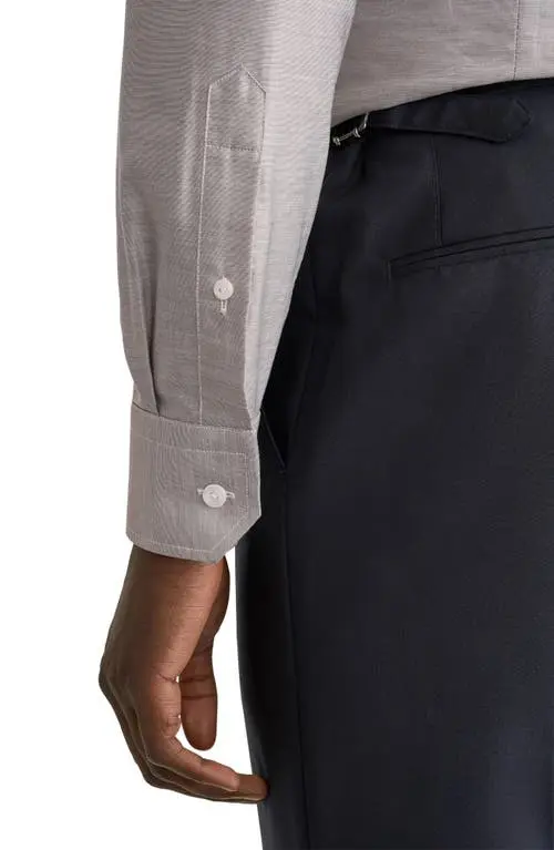 Eton Contemporary Fit End On End Cotton Shirt