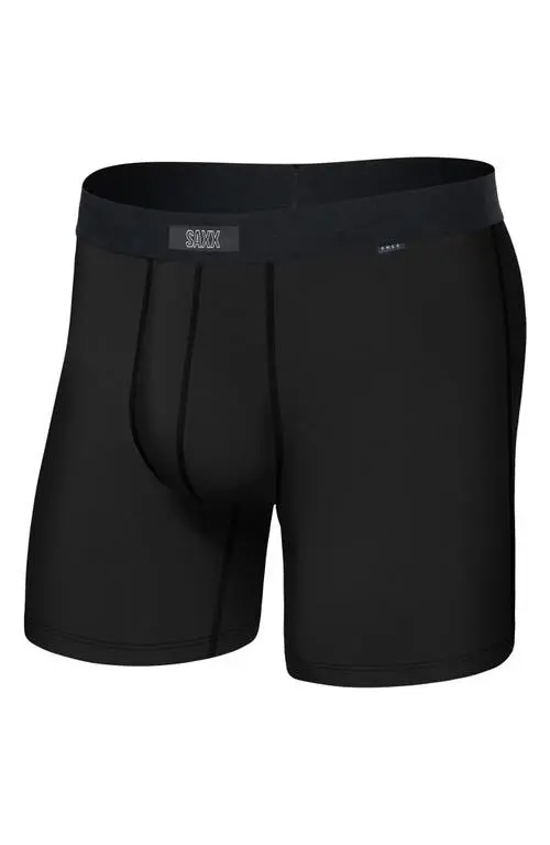 SAXX Smooth Flex Light Compression Boxer Briefs - Black