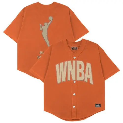 PLAYA SOCIETY Wnba Baseball Fashion Jersey - Orange